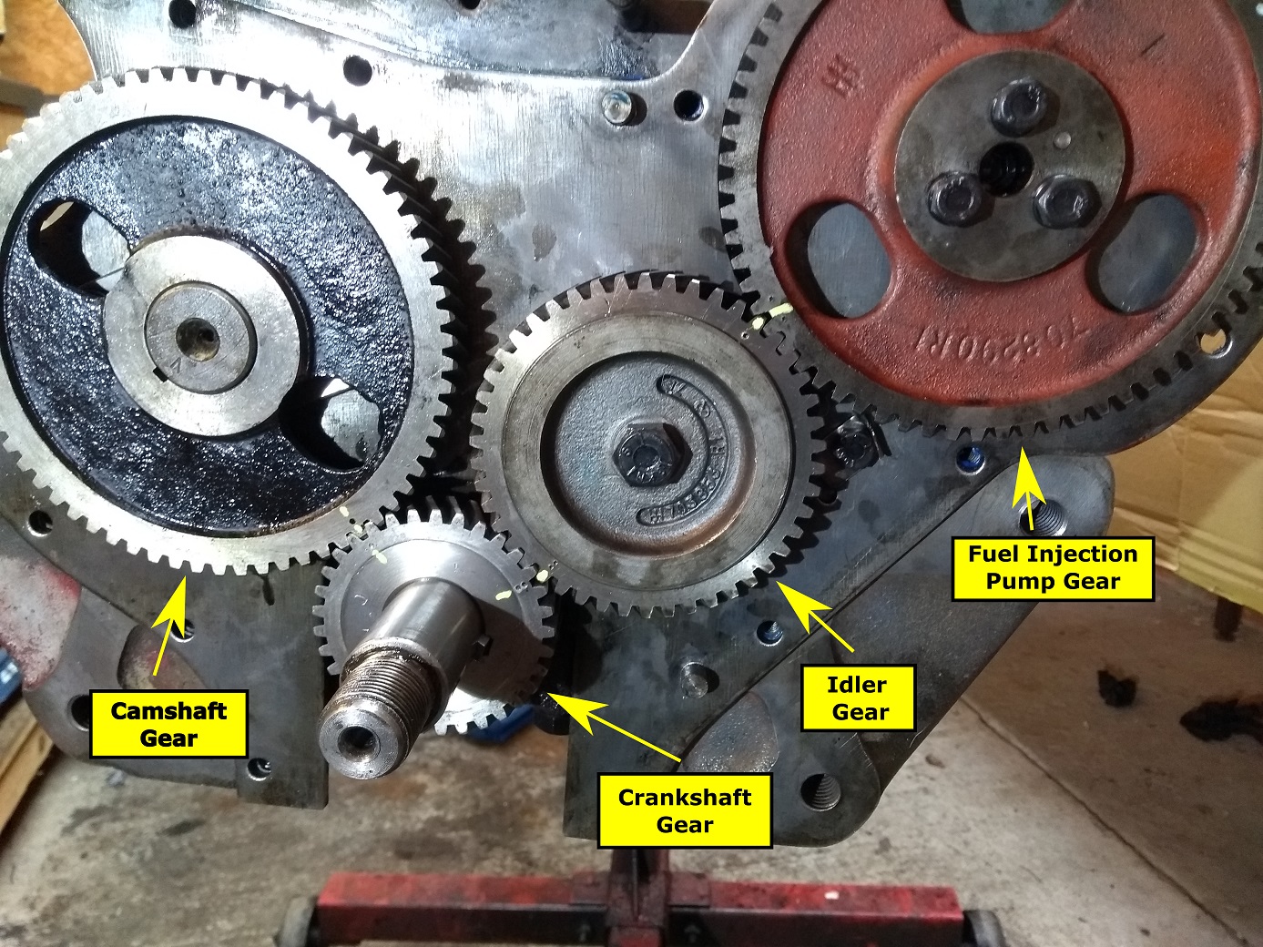 International Harvester 434 Major Works Part 5 - Timing Gears